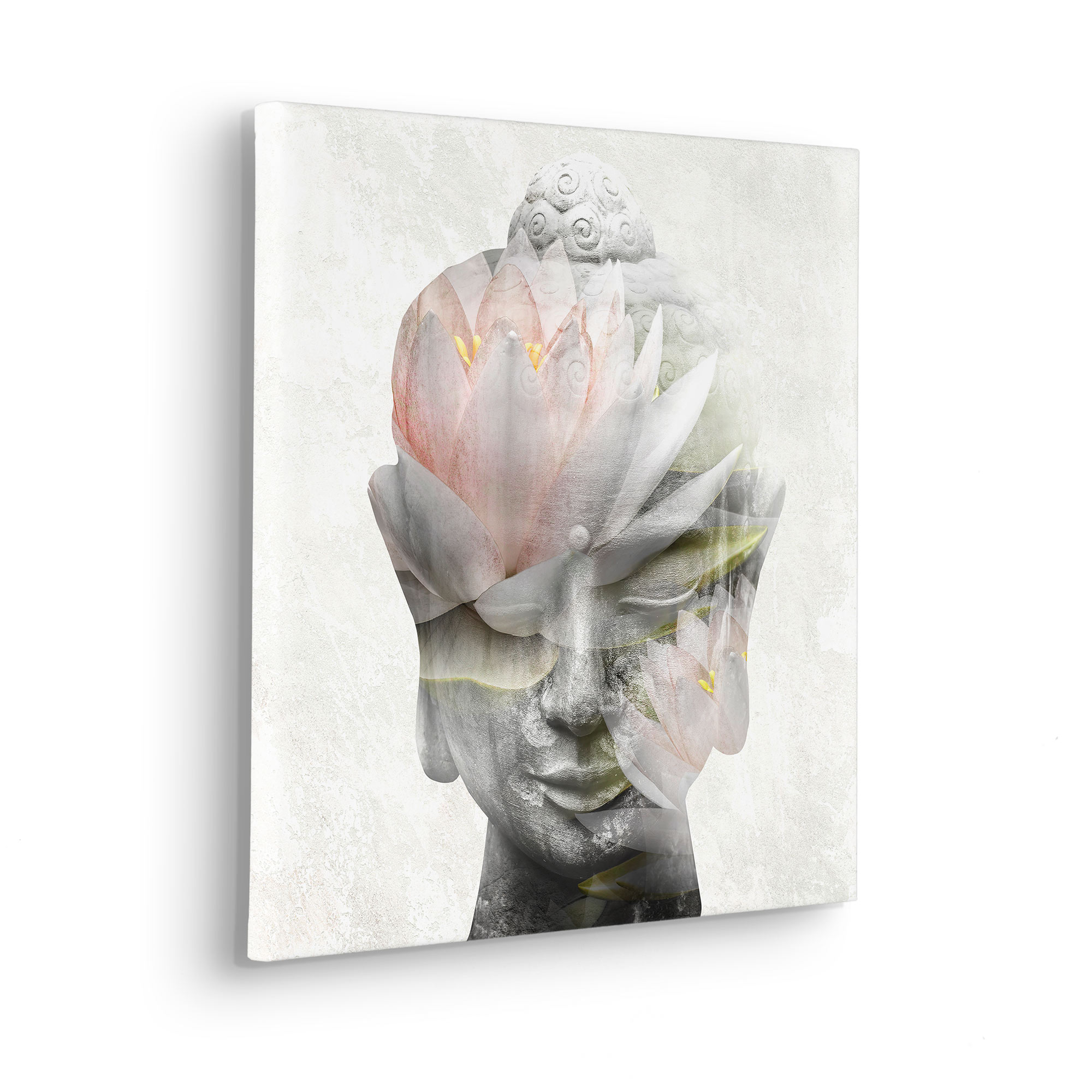 Wellness Time - Toile Méditation Lotus | Photosmurales.fr
