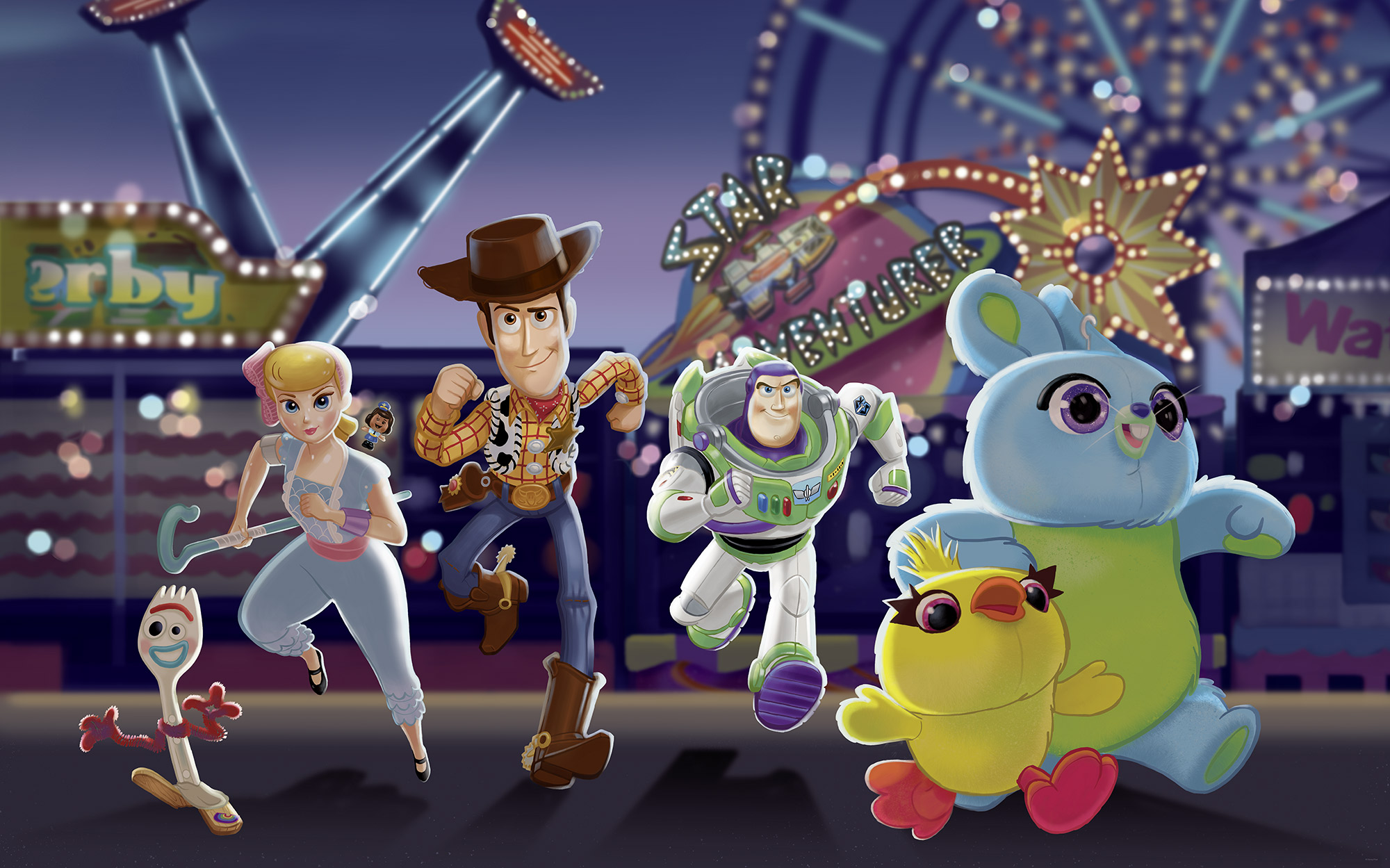 Disney and Pixar Toy Story Team - Papier Peint Toy Story Enfants ...